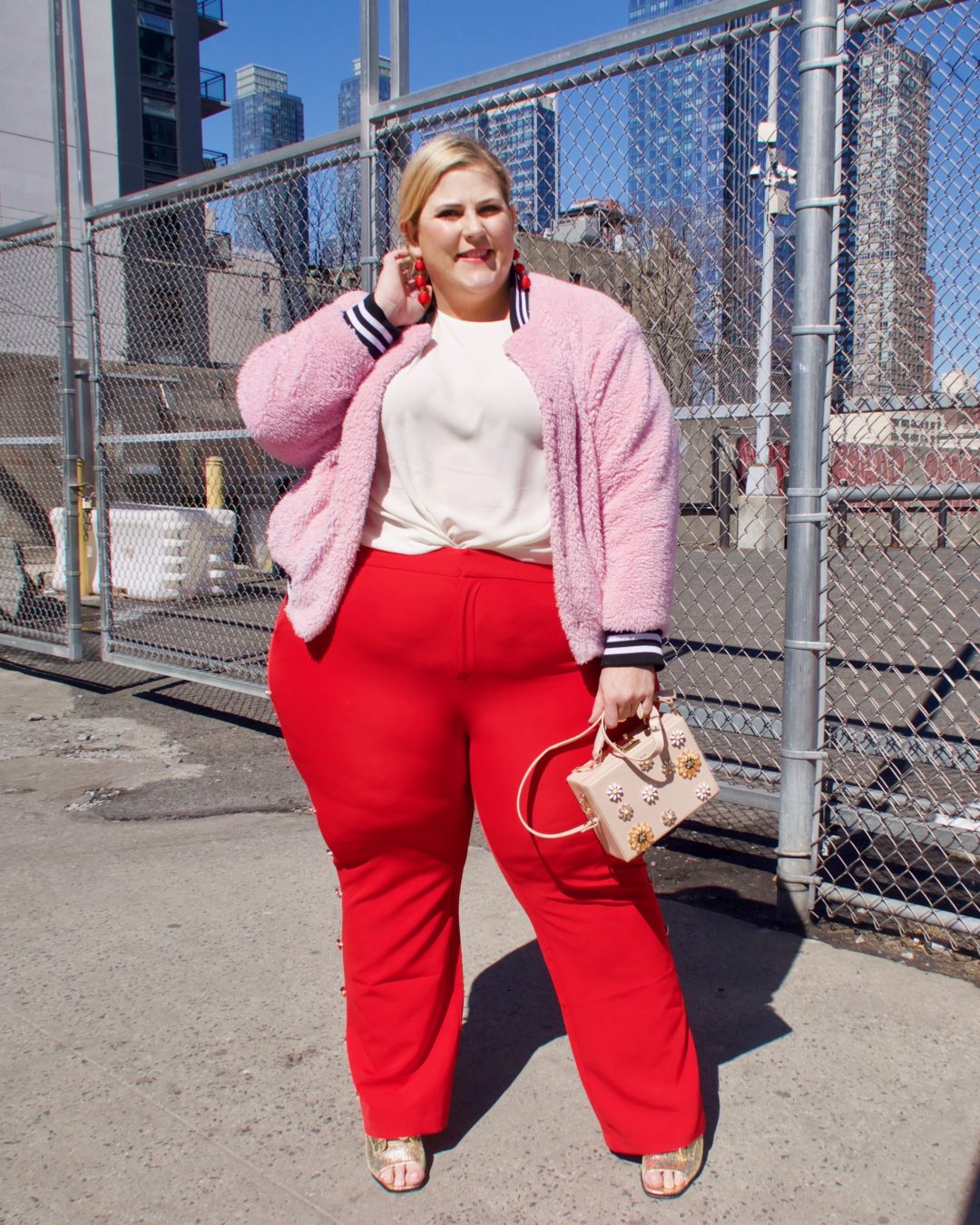 Plus Size OOTD | Glitter + Lazers